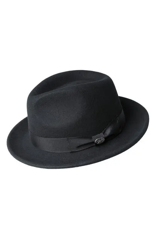 BAILEY Maglor Wool Felt Fedora - Black