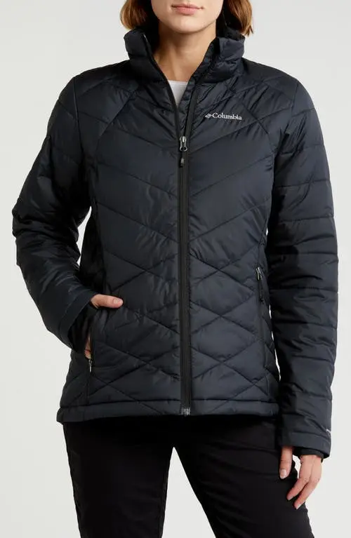 Columbia Heavenly Water Resistant Insulated Coat - Black