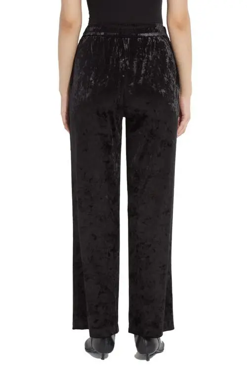 Lyssé Crushed Velvet Wide Leg Pants