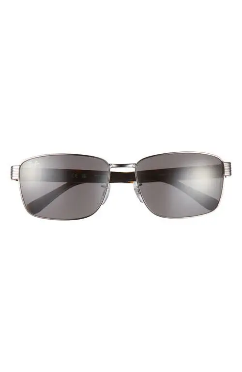 Ray-ban 62mm Square Sunglasses - Gunmetal