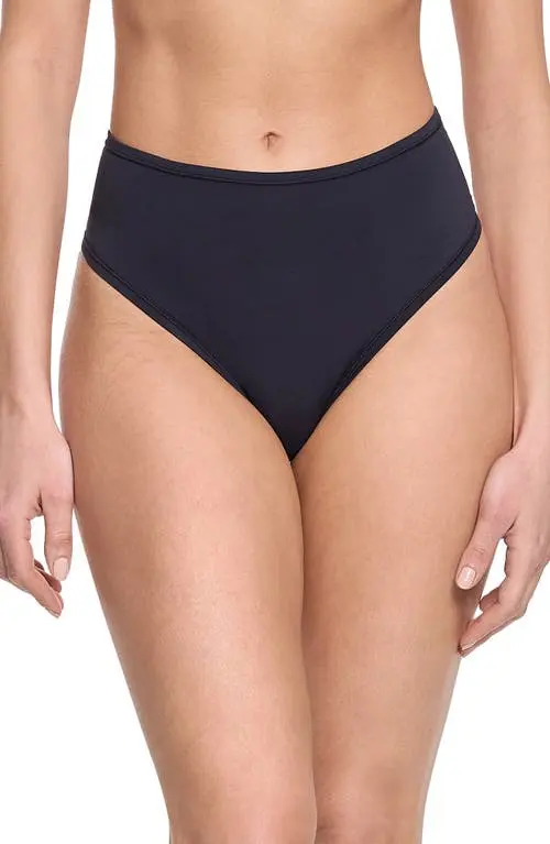 Hanky Panky Yourfit™ High Waist Thong - Black