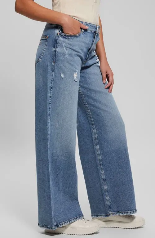 Guess Bellflower Wide-leg Jeans