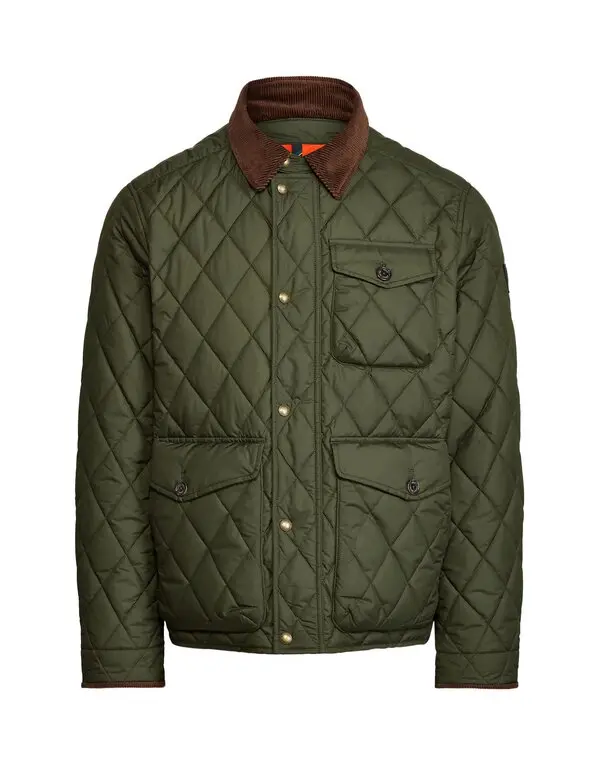 Polo Ralph Lauren Water-repellent Quilted Jacket - Green