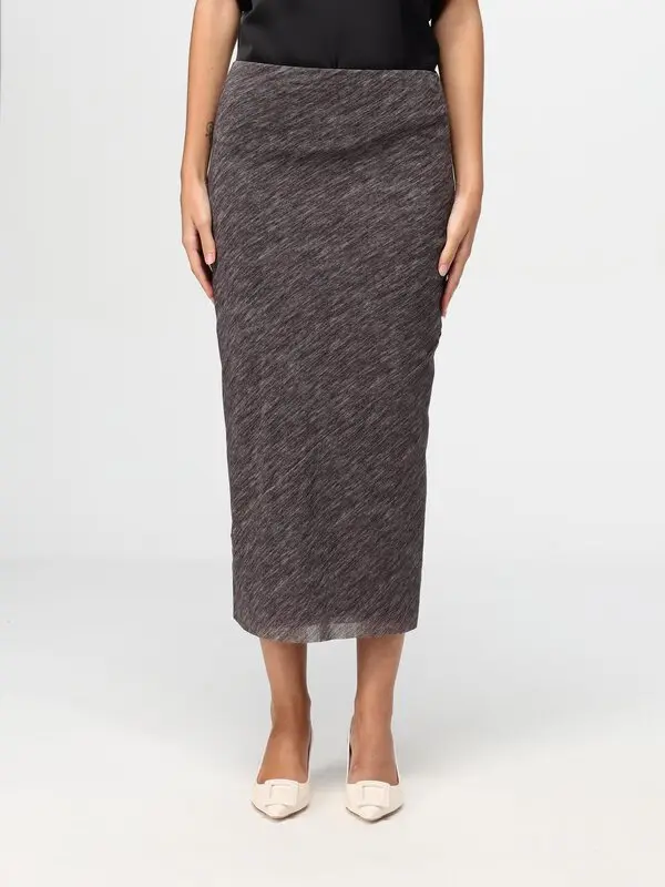 Philosophy Di Lorenzo Serafini Midi Skirt - Grey