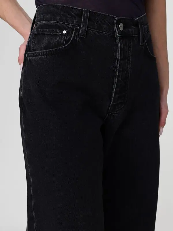 ANINE BING Wide Leg Jeans - Black