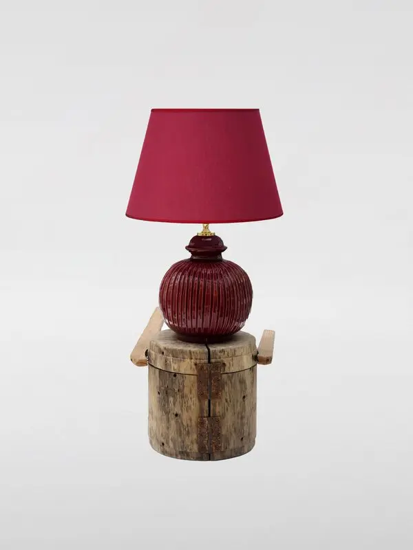 BARTES Table Lamps Lifestyle - Burgundy