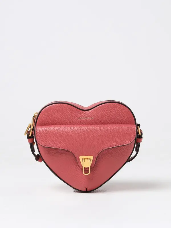 COCCINELLE Heart Shaped Mini Bag