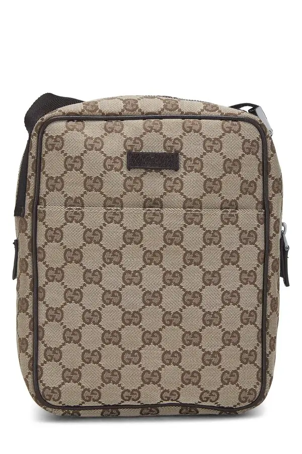 Gucci Original Gg Canvas Camera Bag