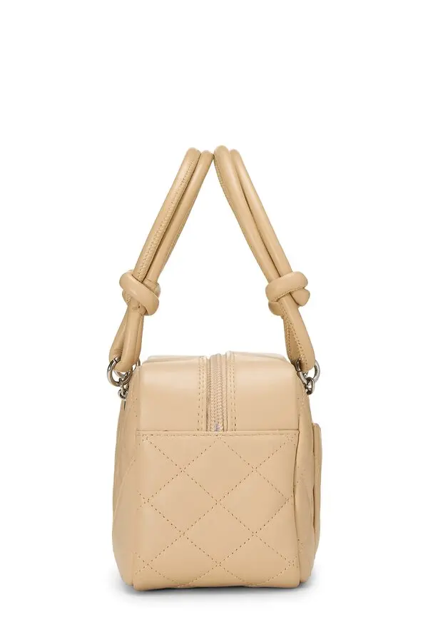 Chanel Lambskin Cambon Bowler Bag