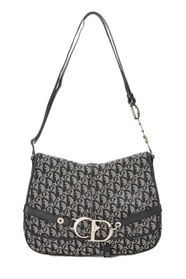 Dior Trotter Canvas Shoulder Bag