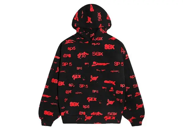 SP5DER Printed Hoodie