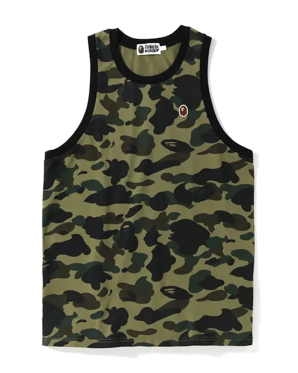 A BATHING APE 1st Camo One Point Tank Top