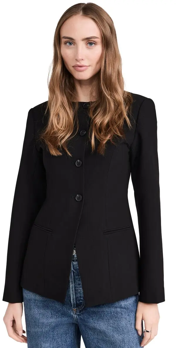 ALIGNE Daphne Long-waisted Blazer - Black