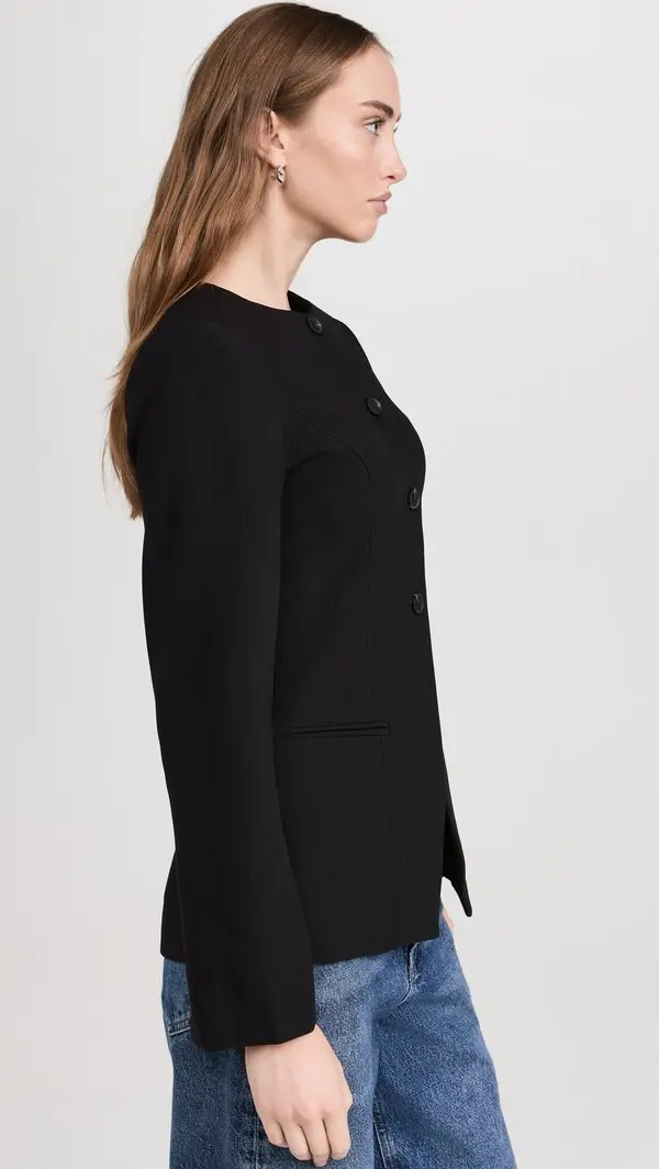 ALIGNE Daphne Long-waisted Blazer - Black