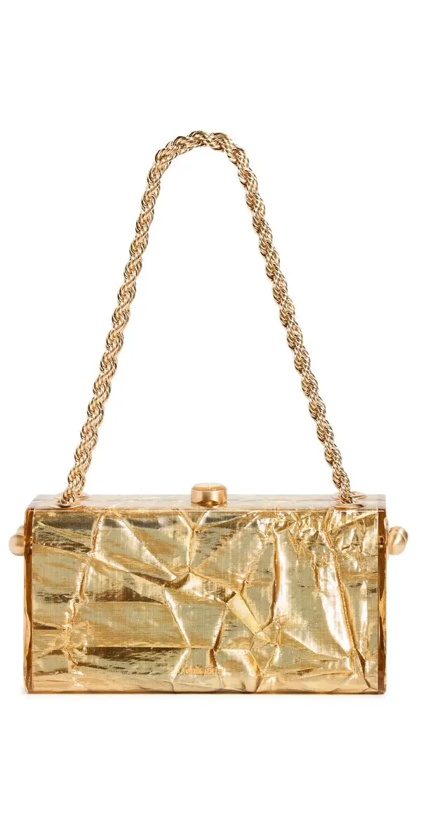 Cult Gaia Hajar Shoulder Bag - Gold