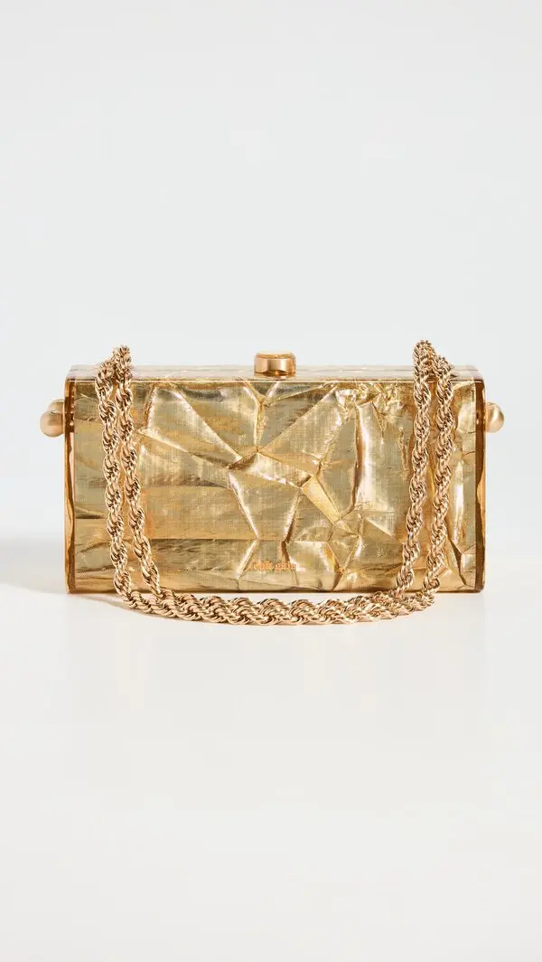 Cult Gaia Hajar Shoulder Bag - Gold