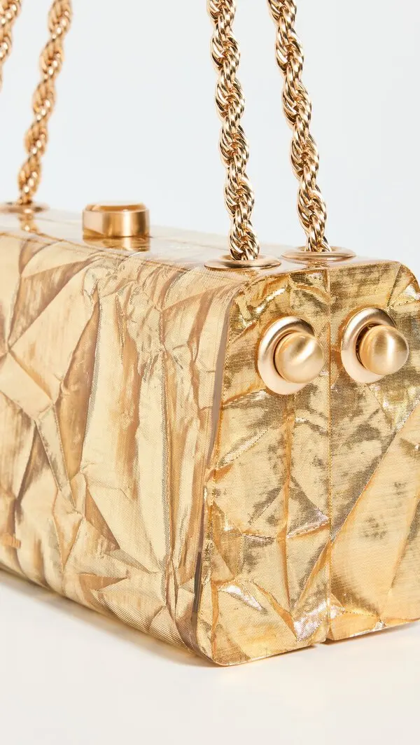 Cult Gaia Hajar Shoulder Bag - Gold