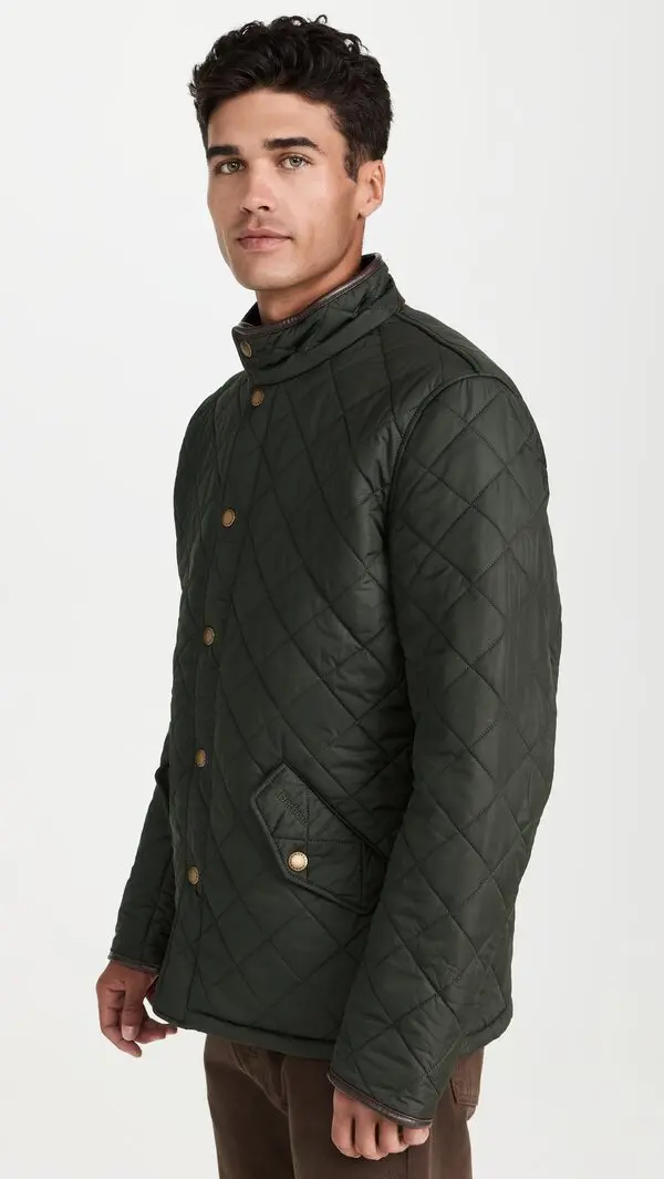 Barbour Powell Quilted Jacket - Sage