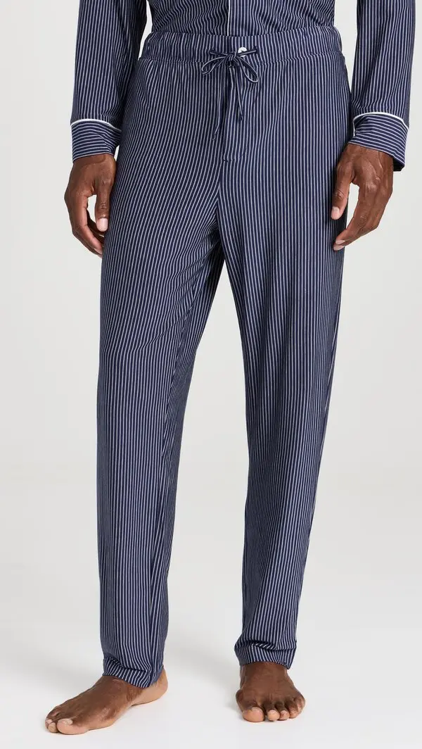 Eberjey William Modal Striped Long Pjs