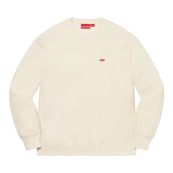 Supreme Small Box Crewneck - Cream