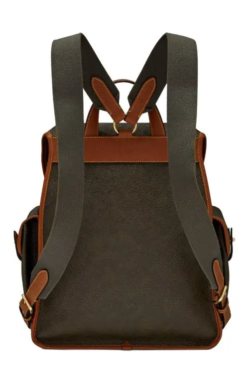 Mulberry Heritage Eco Scotchgrain Backpack - Mole-cognac