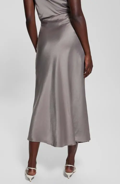 Guess Anastasia Satin Maxi Skirt