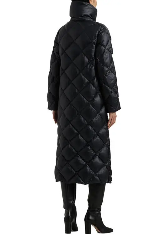 Ralph Lauren Soft Quilted Down Front Coat