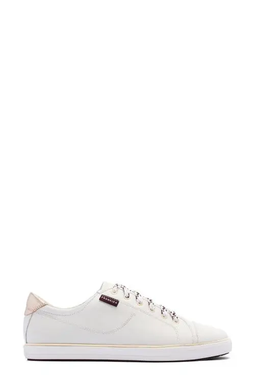 FRANKIE4 Nat Iii Cap Toe Sneaker - White/gold