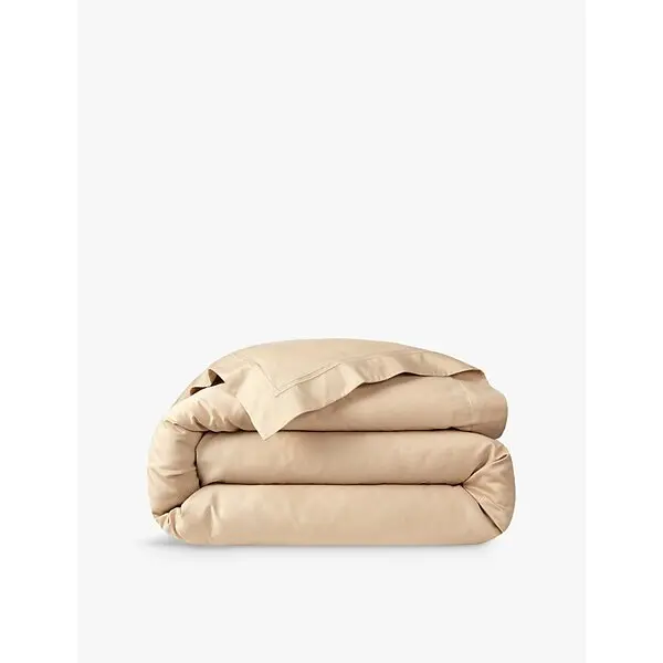 YVES DELORME Triomphe Cotton Duvet Cover - Dune
