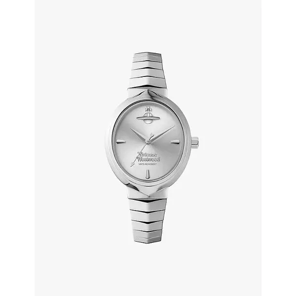 VIVIENNE WESTWOOD Armour Stainless-steel Quartz Watch - Silver