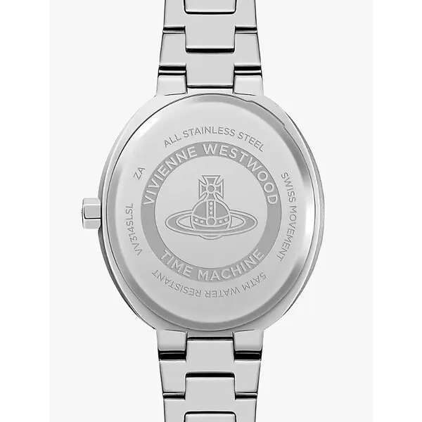 VIVIENNE WESTWOOD Armour Stainless-steel Quartz Watch - Silver