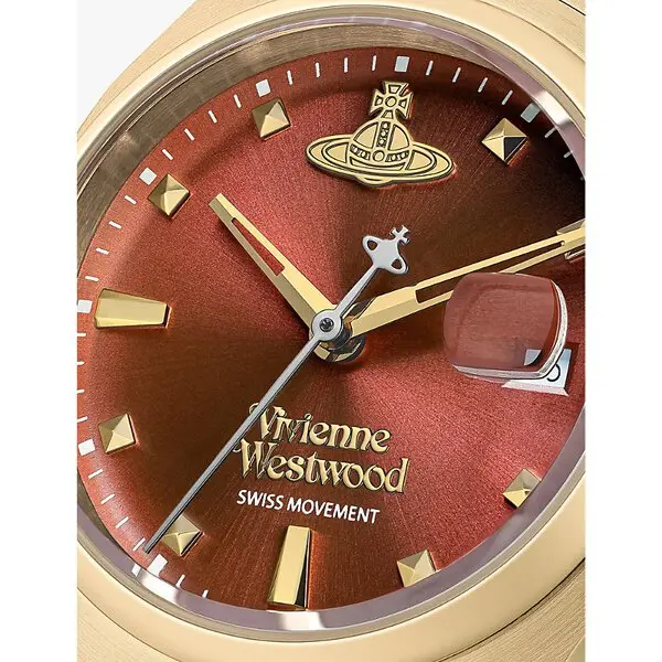 VIVIENNE WESTWOOD Little Camberwell Stainless-steel Quartz Watch - Gold