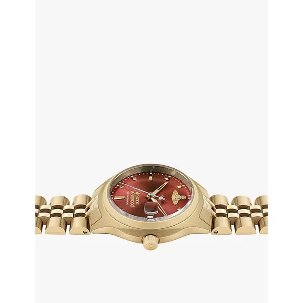 VIVIENNE WESTWOOD Little Camberwell Stainless-steel Quartz Watch - Gold