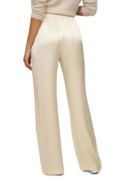 REFORMATION Olina Silk Drawstring Pants