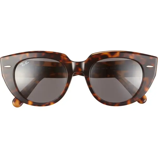 Ray-ban Square Sunglasses - Brown/ Dark Grey