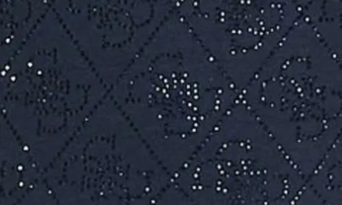 Guess Rhinestone Pattern Top - Medium Blue