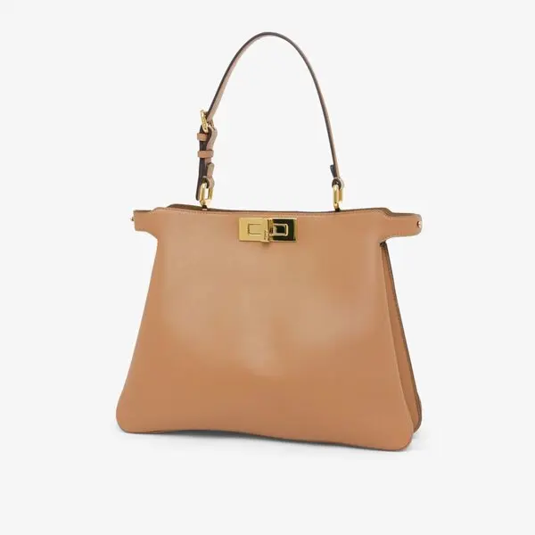 Fendi Peekaboo Soft Medium Bag - Beige
