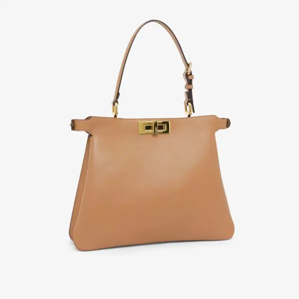 Fendi Peekaboo Soft Medium Bag - Beige