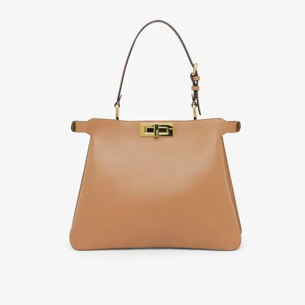 Fendi Peekaboo Soft Medium Bag - Beige