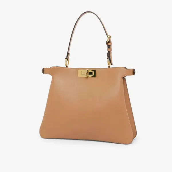 Fendi Peekaboo Soft Medium Bag - Beige