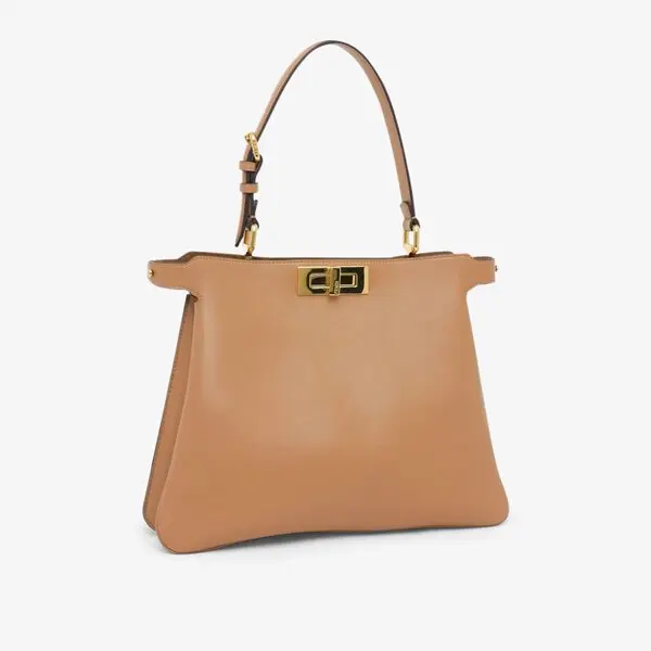 Fendi Peekaboo Soft Medium Bag - Beige