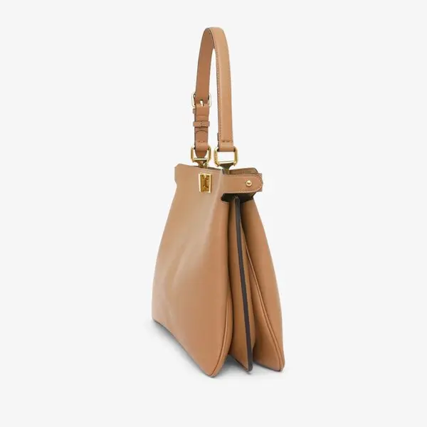 Fendi Peekaboo Soft Medium Bag - Beige