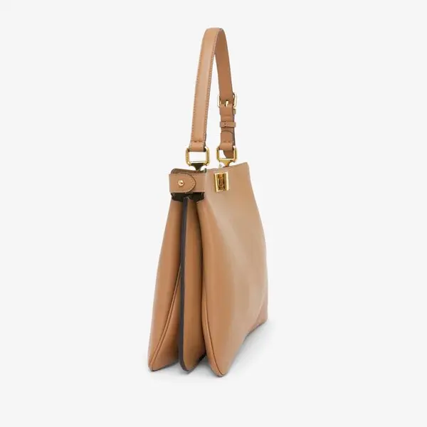 Fendi Peekaboo Soft Medium Bag - Beige