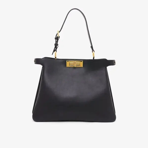 Fendi Peekaboo Soft Medium Bag - Black
