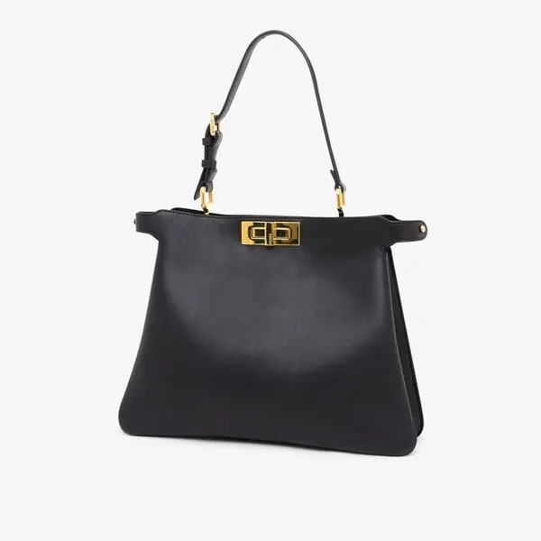 Fendi Peekaboo Soft Medium Bag - Black