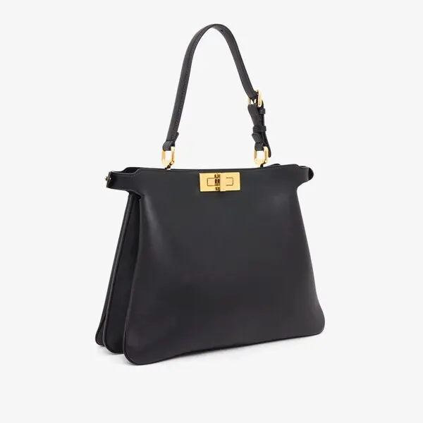 Fendi Peekaboo Soft Medium Bag - Black