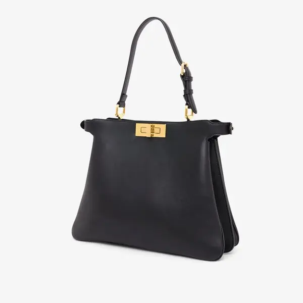 Fendi Peekaboo Soft Medium Bag - Black