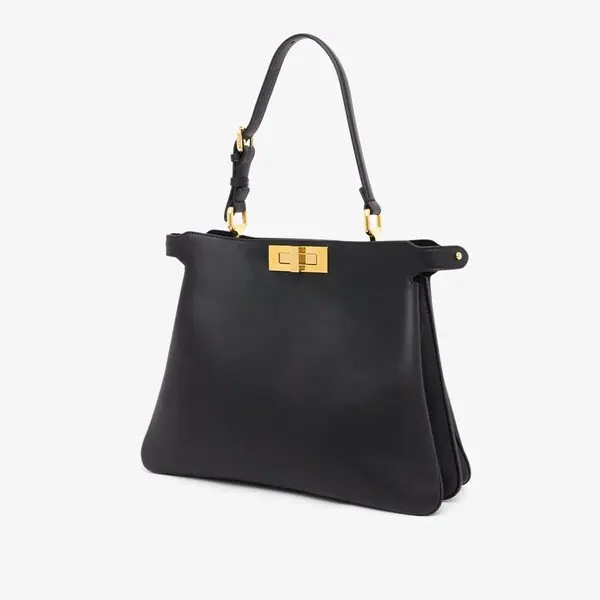 Fendi Peekaboo Soft Medium Bag - Black