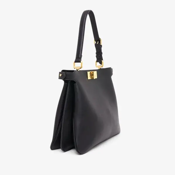 Fendi Peekaboo Soft Medium Bag - Black