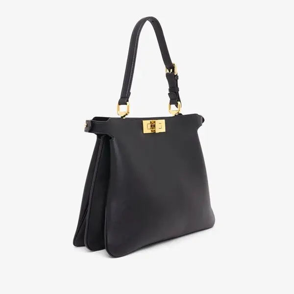 Fendi Peekaboo Soft Medium Bag - Black